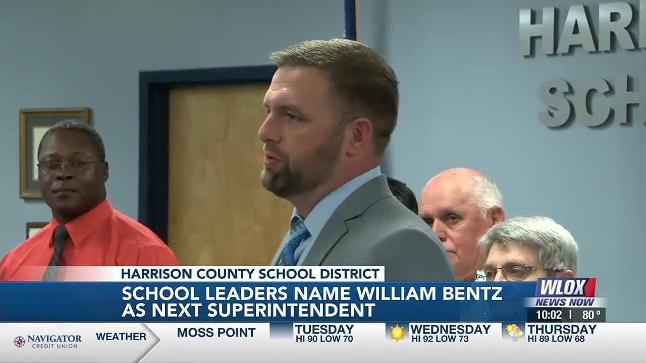 Harrison County School District names William Bentz as next ...