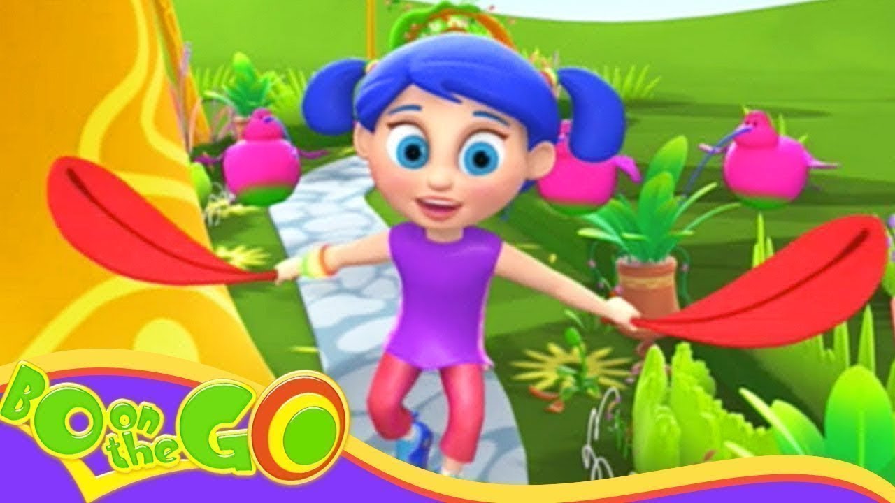 Bo and the Stuffy Sniffler The Flower Thief | Bo On The Go! | Cartoons ...