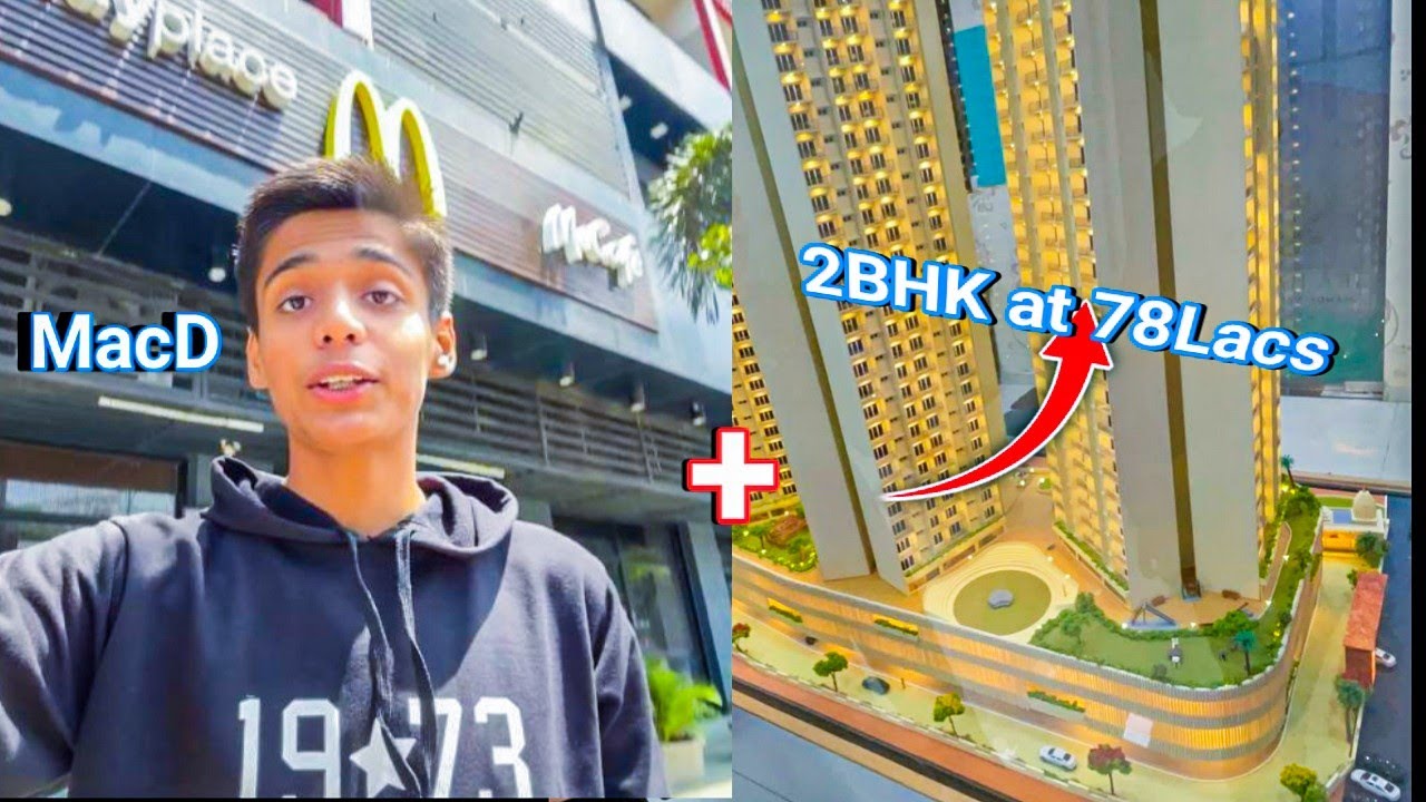 MacD + IRA INSIGNIA 2BHK Flat at 78Lacs || Bigger House || - YouTube