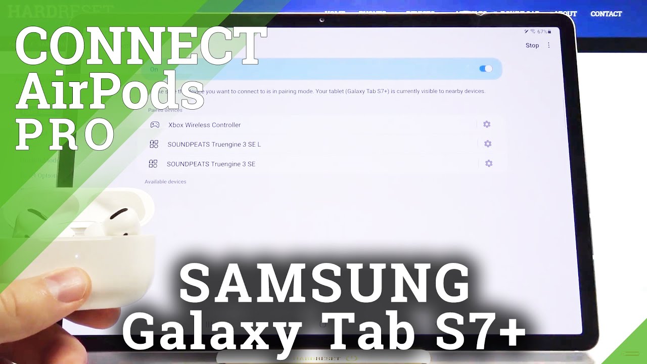 How To Connect AirPods Pro To SAMSUNG Galaxy Tab S7 Bluetooth Connection YouTube how-to-connect-airpods-pro-to-samsung-galaxy-tab-s7-bluetooth-connection-youtube