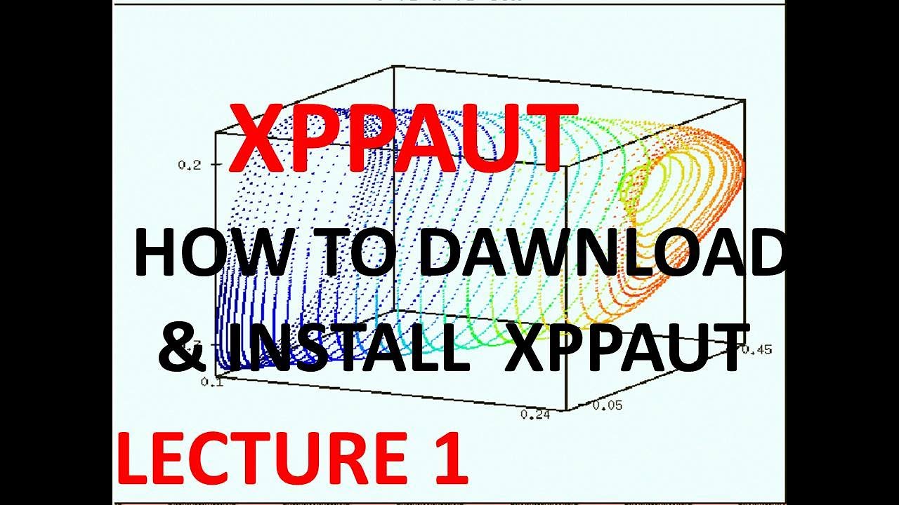 Xppaut Lecture 1 How to install XPPAUT How run and wirte the program ...