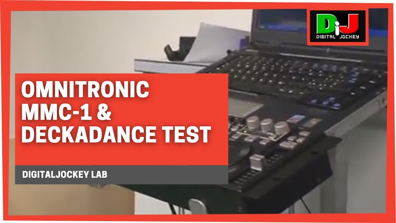 Omnitronic MMC-1 & Deckadance Test @ DigitalJockey Lab - YouTube