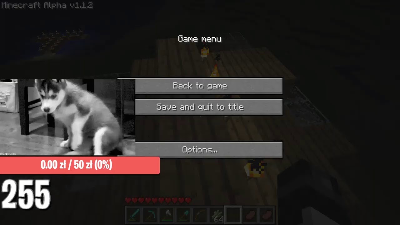 Minecraft Alpha Survival (LIVE) Ocenianie kanałów - Shadow - YouTube