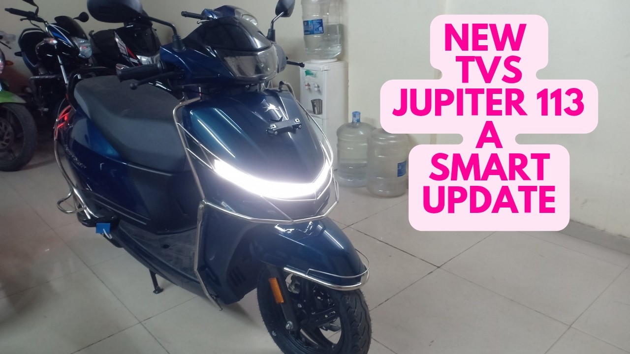 New 2024 TVS Jupiter 113 | Segment Best Features & Mileage Detailed ...