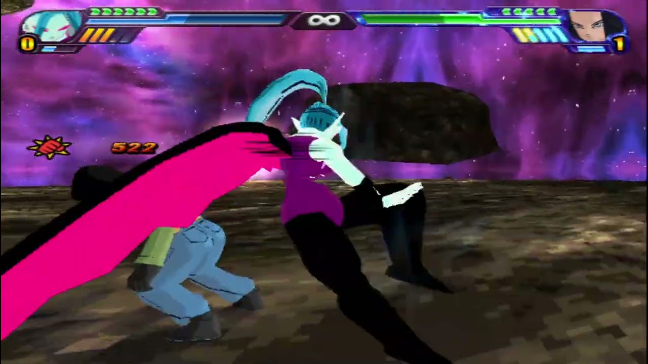 Vikal (Universe 2 ) Vs Android 17 DBZ BT3 - YouTube