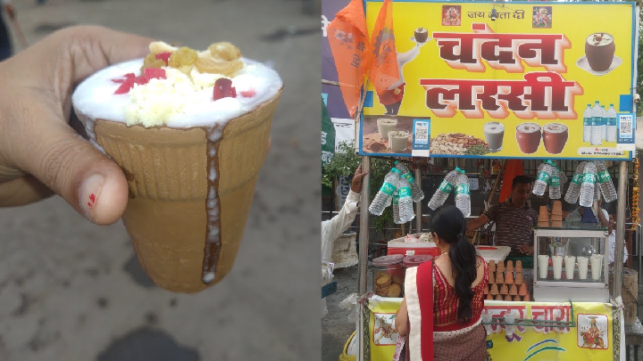 Overloaded Kulhad Lassi 😍 | Loaded Lassi In Mud Glass | Indian Street ...