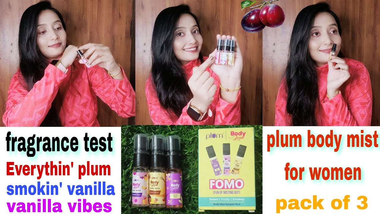plum mini fragrance kit || plum body mist for women || #plum # ...