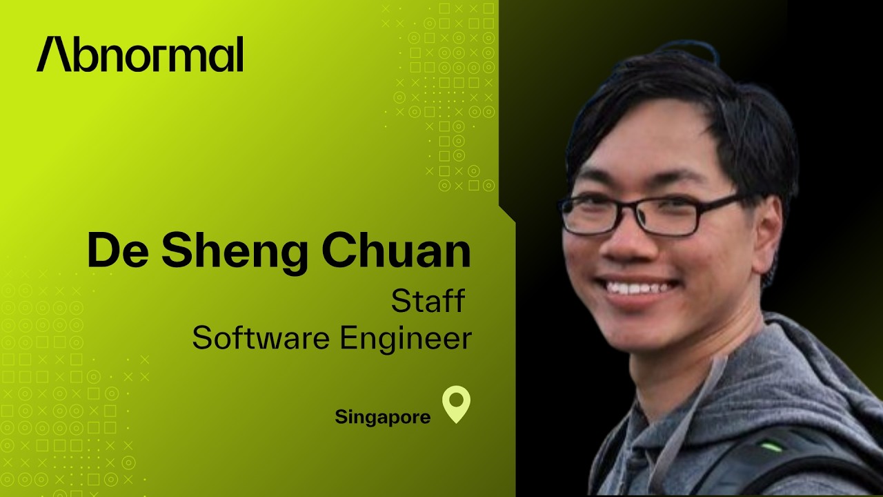 Meet De Sheng Chuan, Staff Software Engineer: Learn How He's Staying On ...