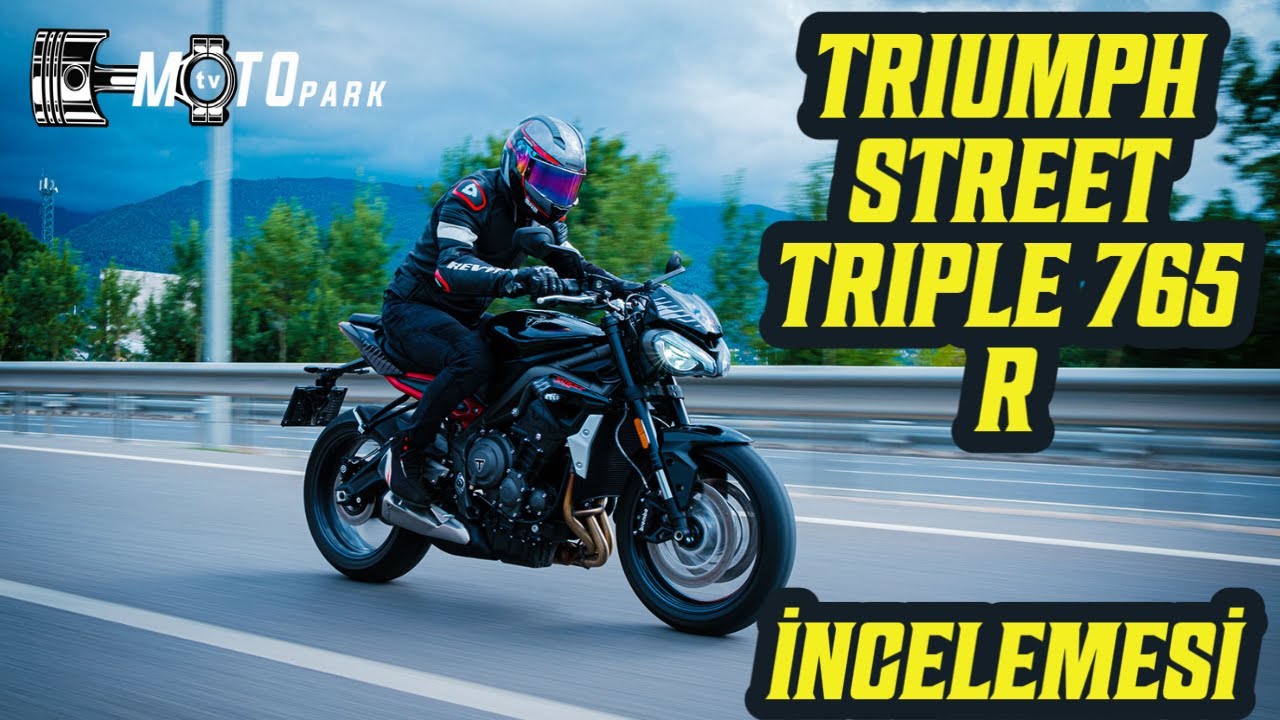 SİLAH GİBİ MOTOR ! / 2021 TRIUMPH STREET TRIPLE 765 R İNCELEMESİ / R VE ...