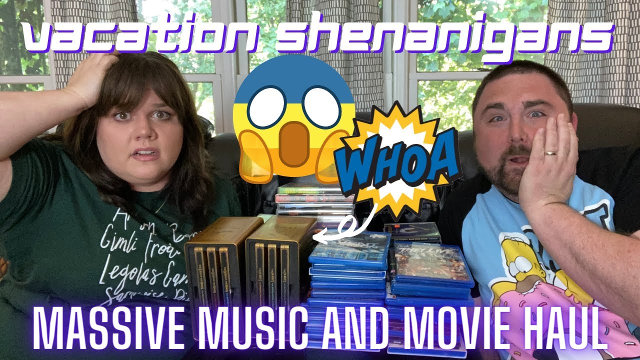 Dees Nerds Vacation Movie/Music Haul Extravaganza! - YouTube