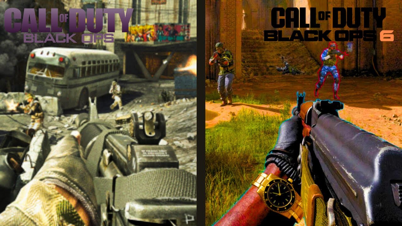 13 YEARS OF EVOLUTION IN BLACK OPS MULTIPLAYER - YouTube