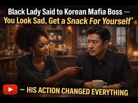Black Lady Said to Korean Boss - You Look Sad, Get a Snack For Yourself.
