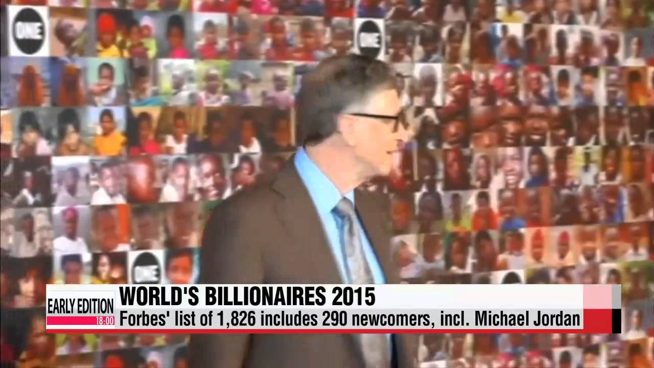 Michael Jordan joins Forbes′ 2015 billionaires list 빌 게이츠, 2년 연속 세계 최고 ...