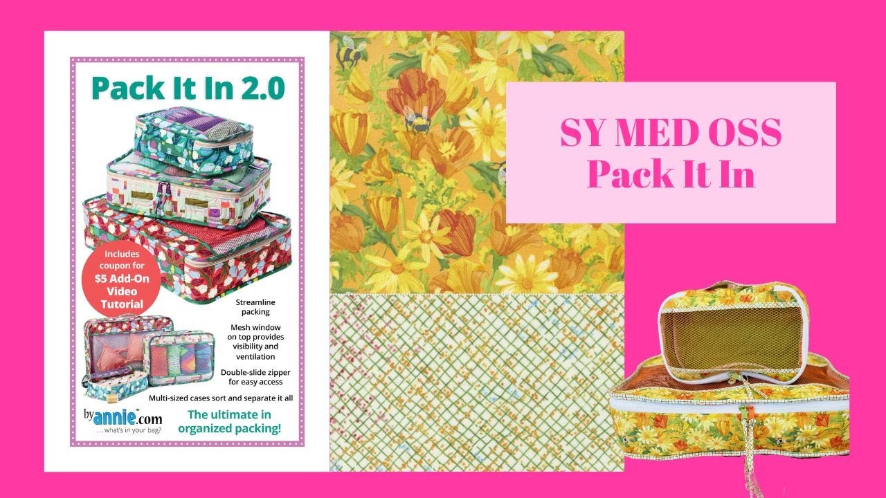 Sy med Oss - Pack It In fra By Annie Patterns - YouTube