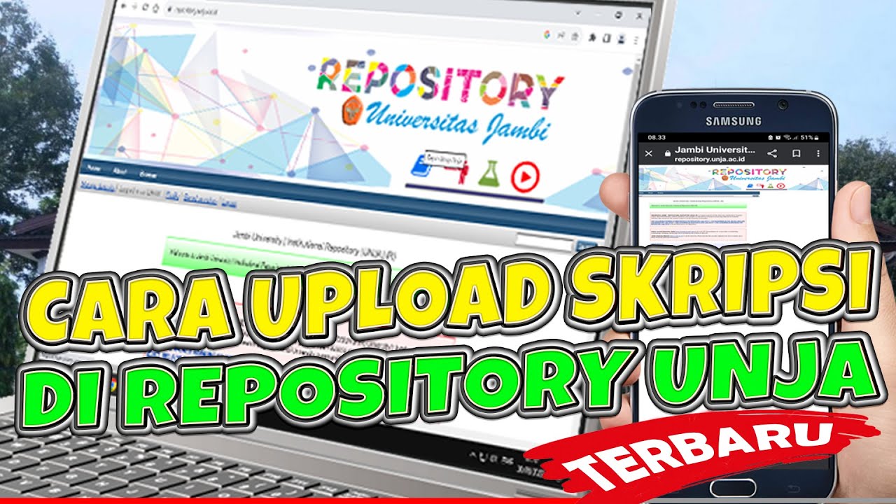 cara upload skripsi di repository unja terbaru #2023 - YouTube