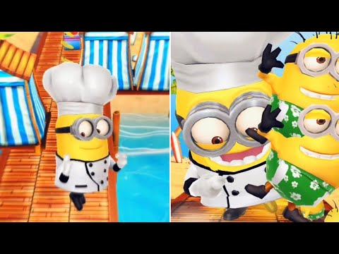 Mega Minion Baker Commits Despicable Actions at Minion Beach ...