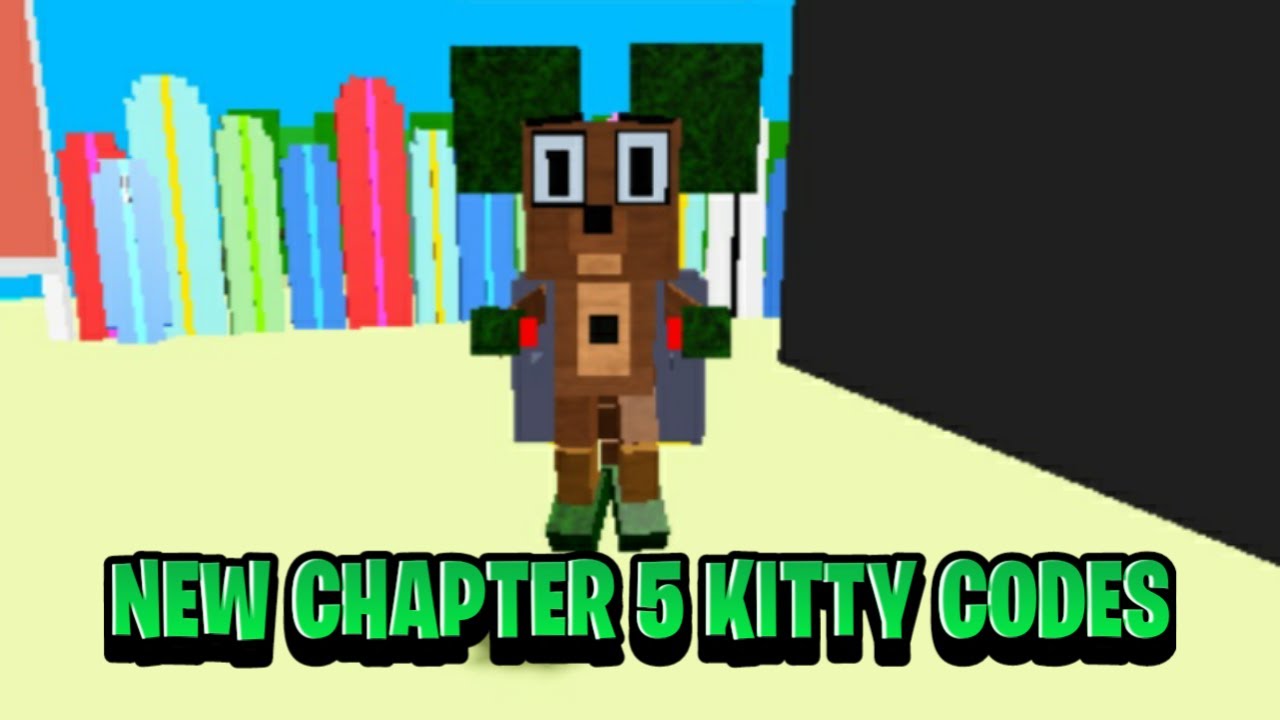 KITTY CHAPTER 5 UPDATE CODES - YouTube