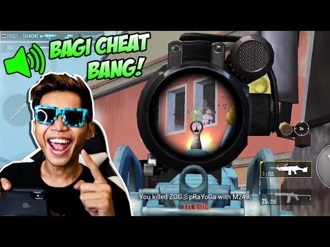 PURA-PURA JADI CHEATER PELURU TEMBUS TEMBOK, TIM RANDOM KETAGIHAN MINTA LINK CHEAT PUBGM!