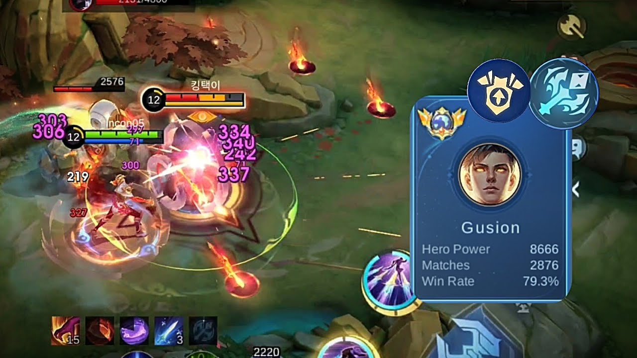 The new emblem of Global no.1 Gusion - YouTube