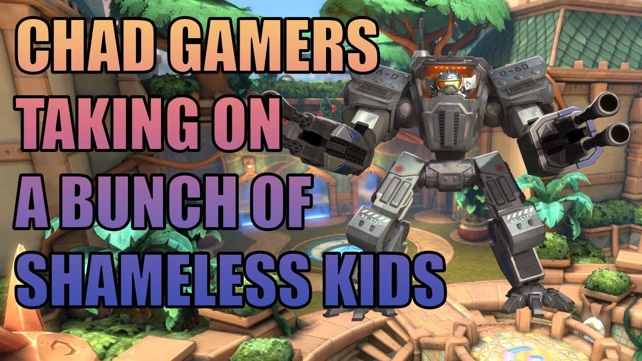 Triple Tank(Chad) Vs Double Support(Shameless) - Ruckus Paladins Ranked ...