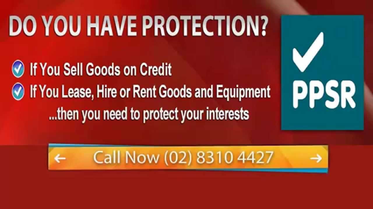 PPSA Registrations - Call PPSR Plus now on (02) 8310 4427 - YouTube