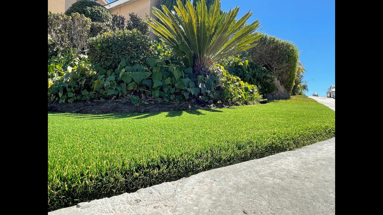 The Turf Edge Installation - YouTube