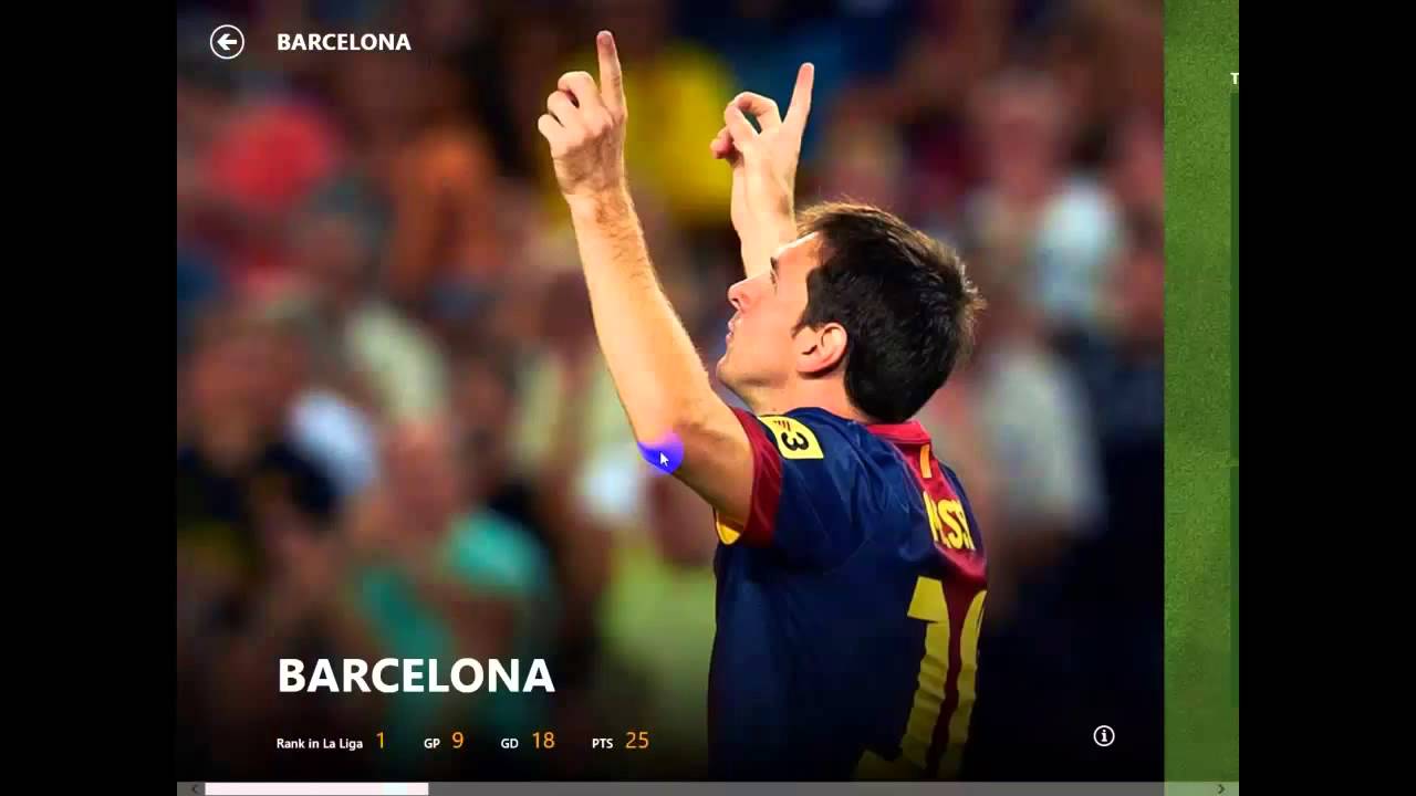 How to set up Sports app Windows 8 - favorite teams - YouTube