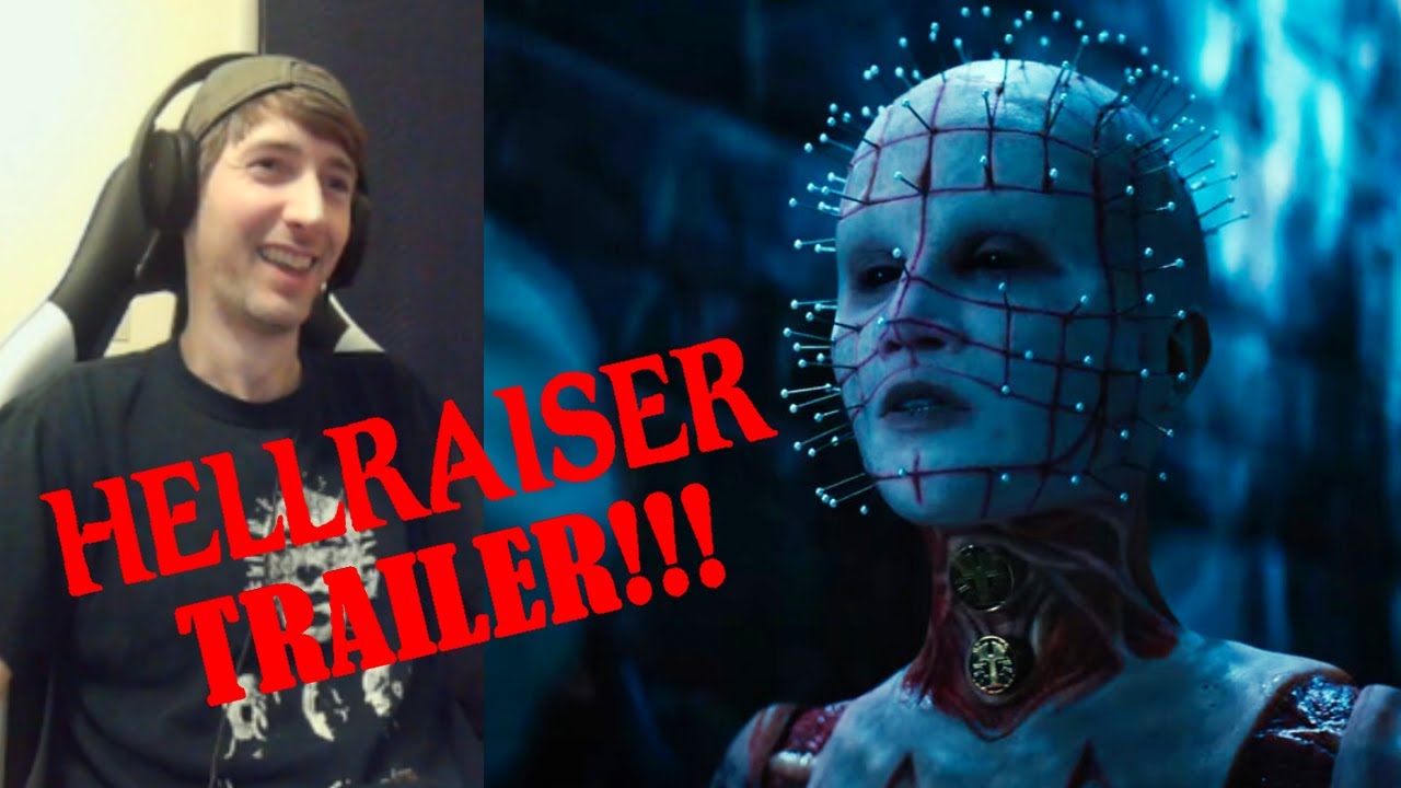 Hellraiser (2022) Horror Movie Trailer Reaction!!! "Uncle Frank Pattinson!" - YouTube