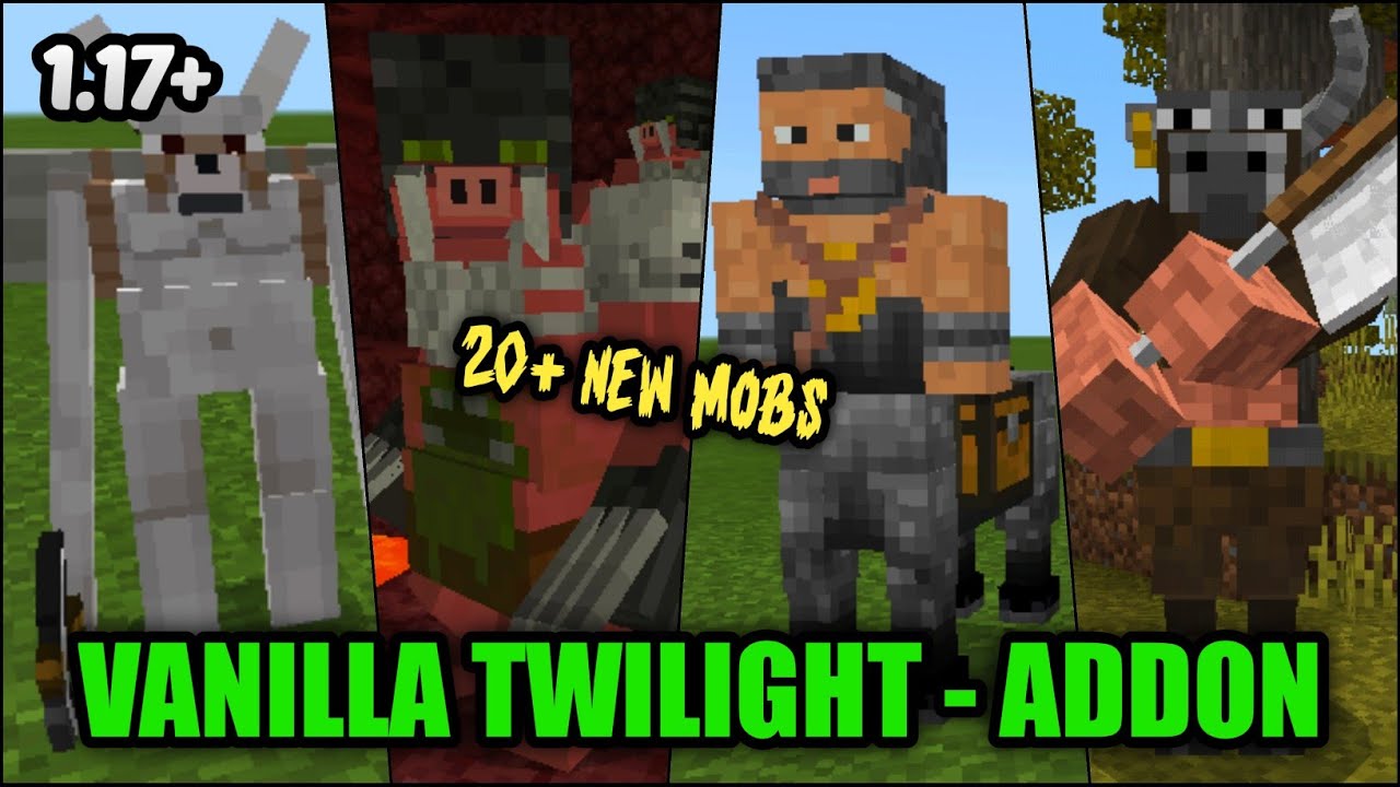 Vanilla Twilight - Addon (Minecraft Showcase) - YouTube