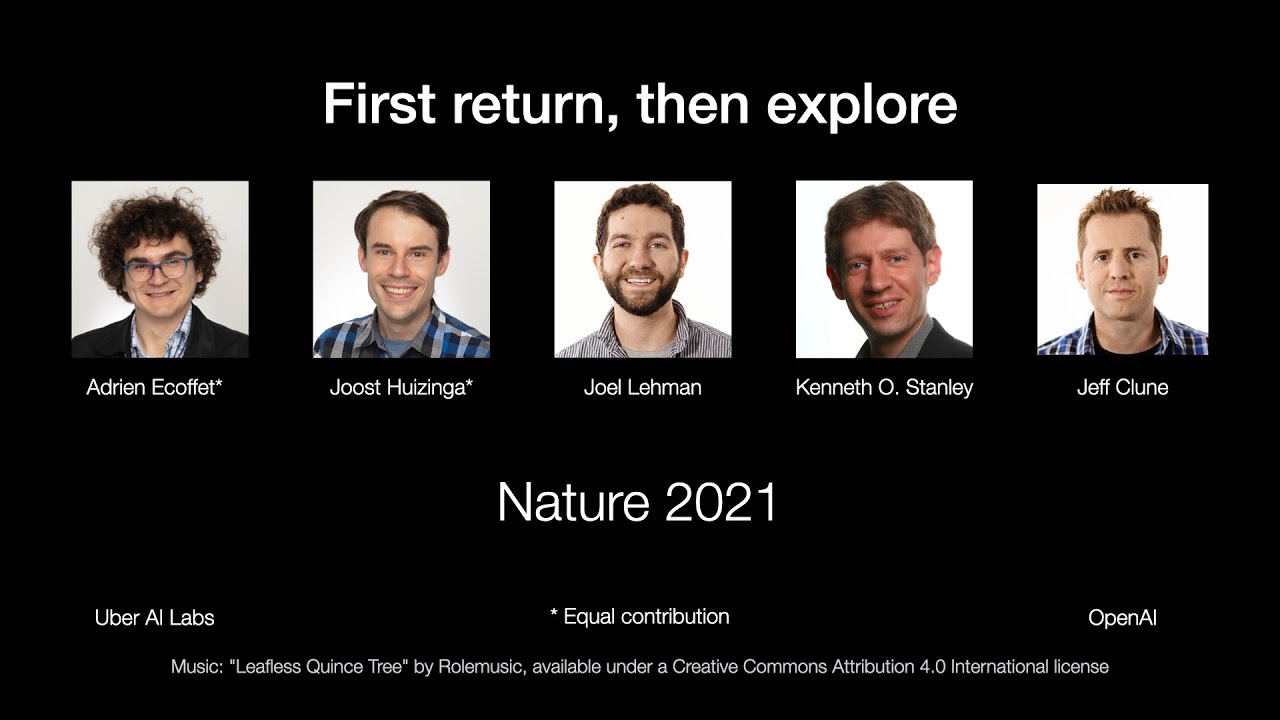 "First return, then explore”: Go-Explore solves all previously unsolved ...