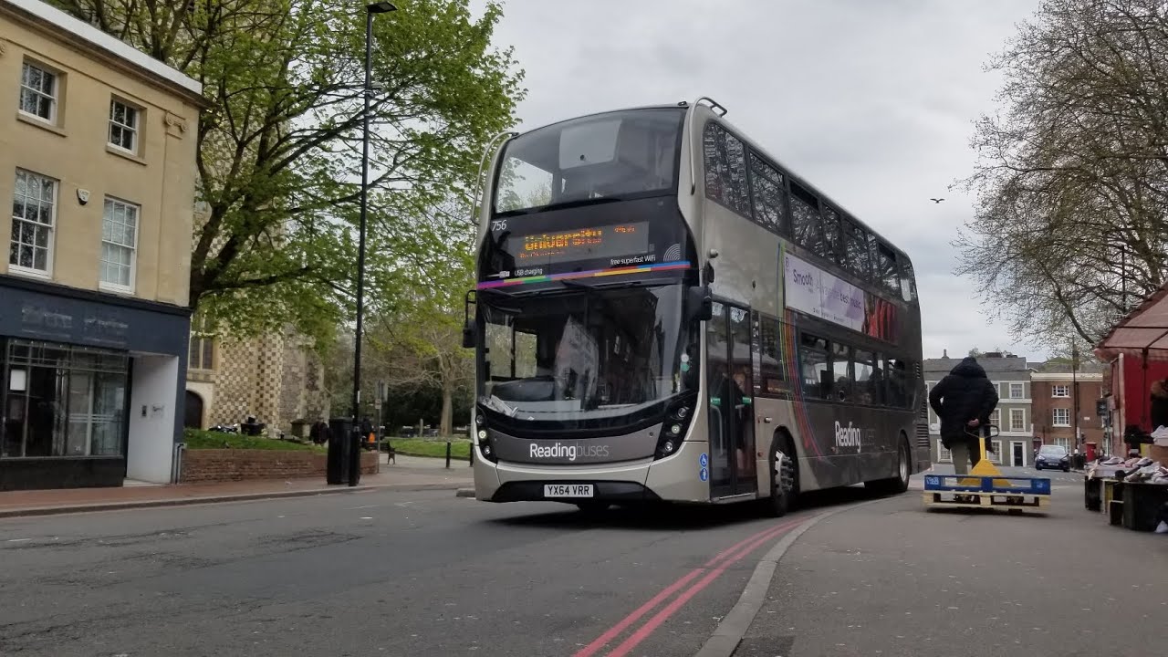 Reading Buses ADL Enviro400 MMC 756 (YX64VRR) On Route 21a to ...