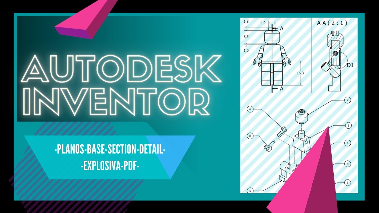 | Planos | lego | base | section | detail | table part | - YouTube
