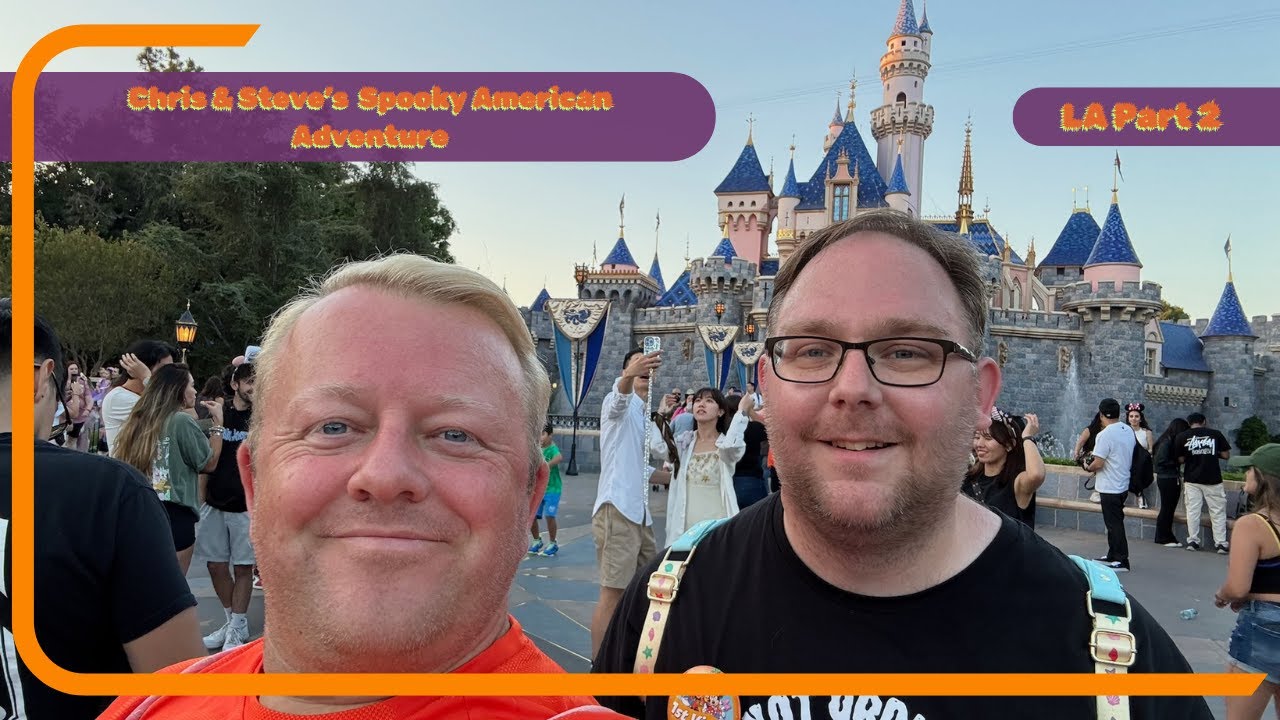 Chris & Steve's Spooky American Adventure Vlog | LA Part 2 | Disneyland ...
