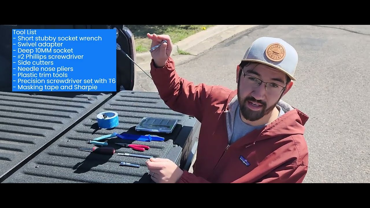 Digital Rearview Camera Relocation Kit 22-24 Tundra (2024 Tacoma) - YouTube