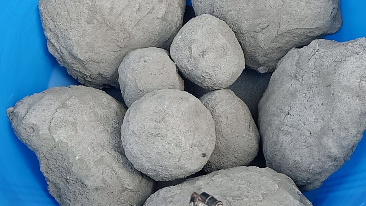 soft pure charcoal ashes slabs dry crushing water Crumbling - YouTube