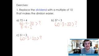 Math Week 3 - Estimating Quotients