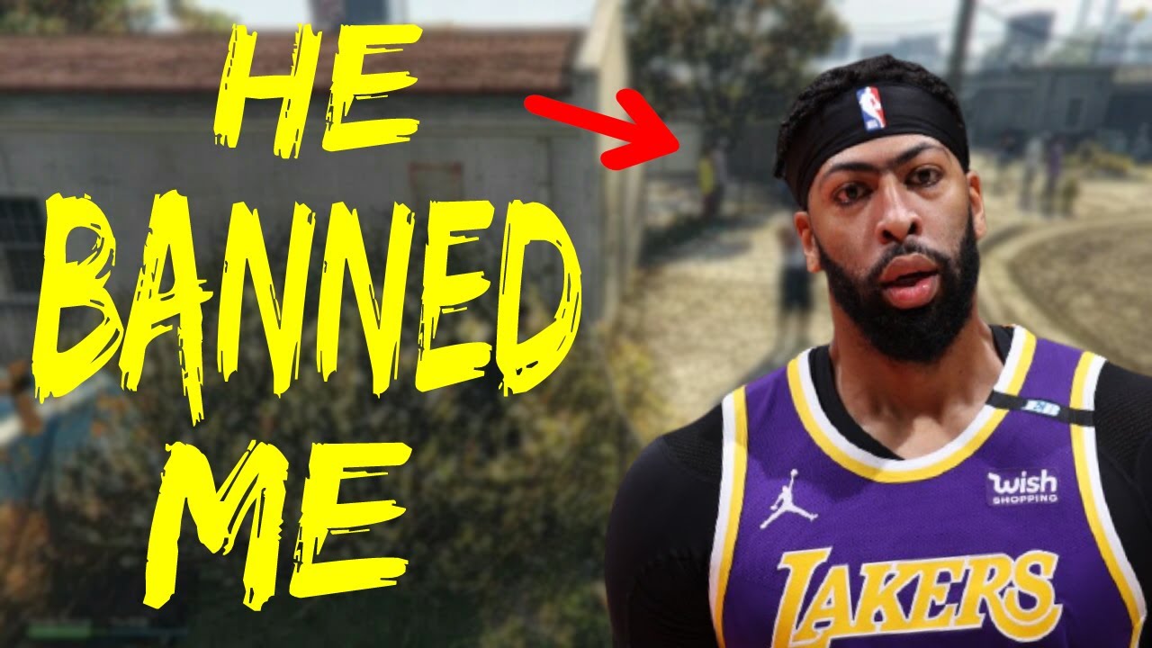 Anthony Davis BANNED Me From His GTA 5 RP Server - YouTube