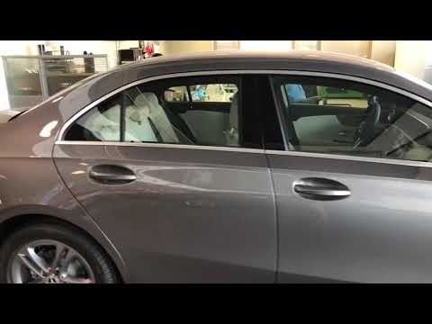 2020 Mercedes Benz A180 cream leather interior - YouTube