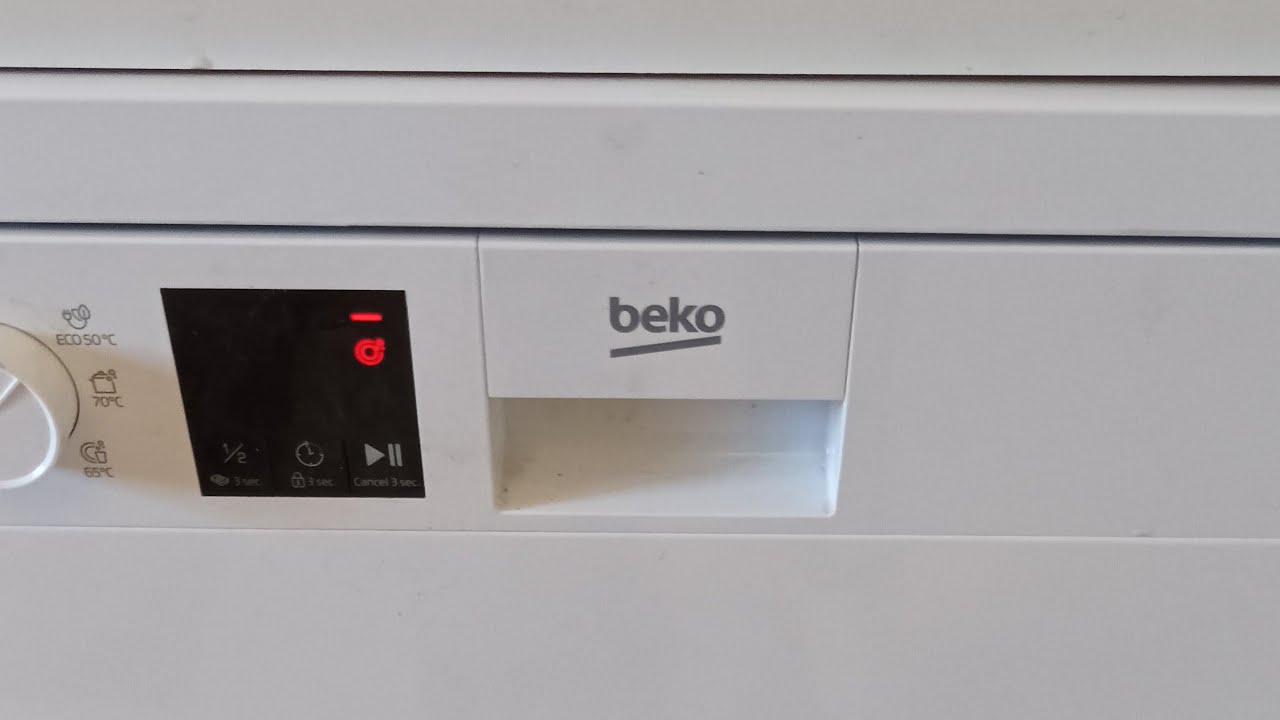 Home office (2023/34) - Beko mosogatógèp hiba - YouTube