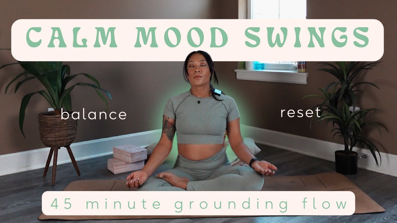 Hormonal Balance & Emotional Reset Yoga Flow | 45 Min Grounding ...