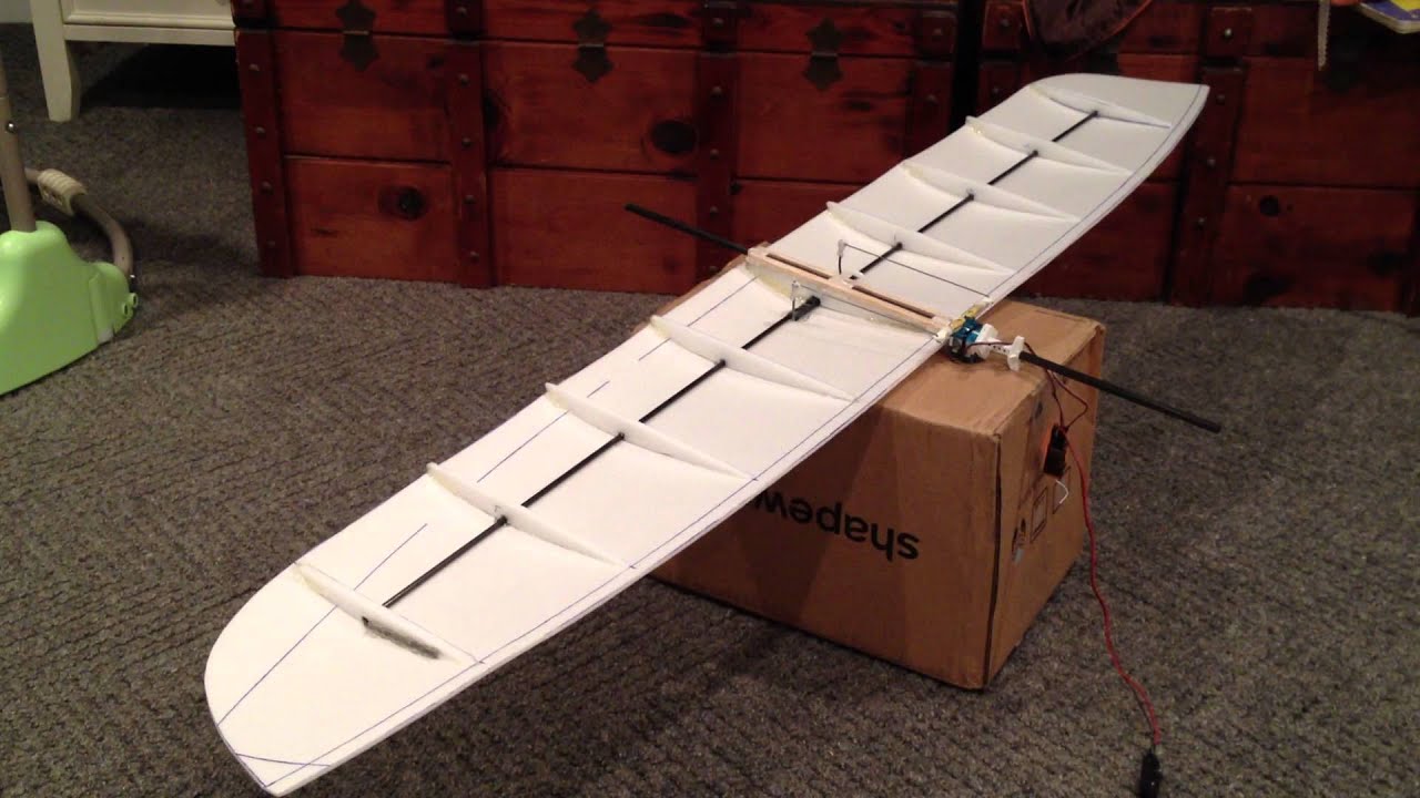 BSAV - Bonus - RC Warping Wing Control - YouTube