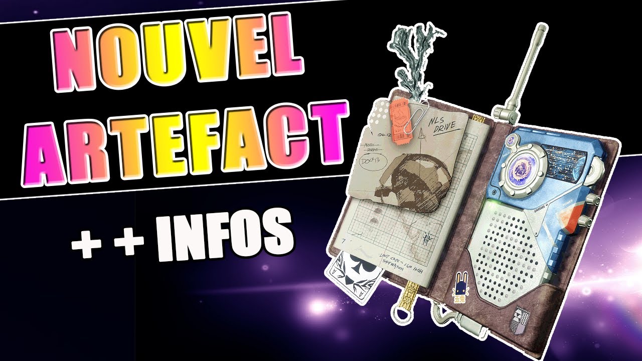 NOUVEL ARTEFACT - GAGNE TES EMBLEMES DE RAID - ANNONCE NOUVELLE COLLAB ...