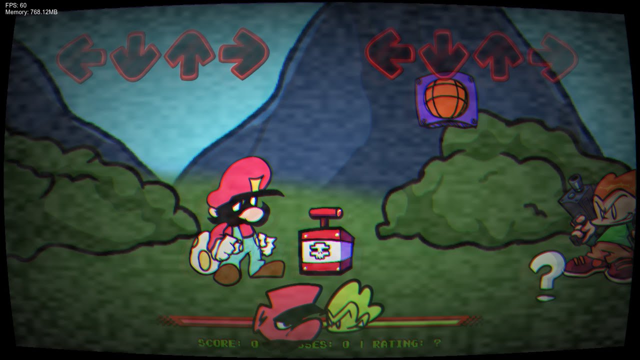 FNF - Mario's Madness - Death Cipher Mod Hotfix v1.0 (Fanmade) - YouTube