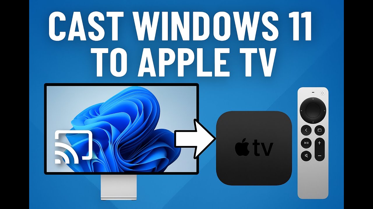 Cast Windows PC to Apple TV in Minutes (No AirPlay!) - YouTube