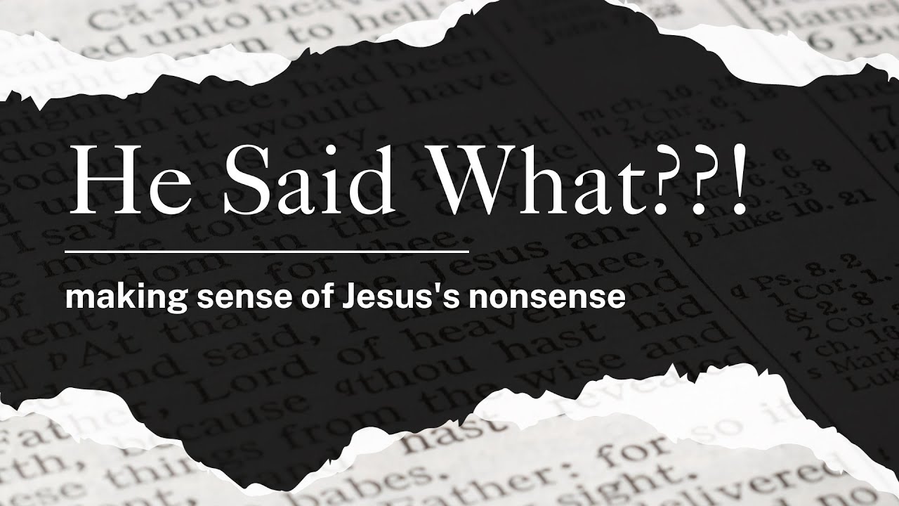 He Said What?!! | Dear Sweet Baby Jesus - November 19, 2023 - YouTube