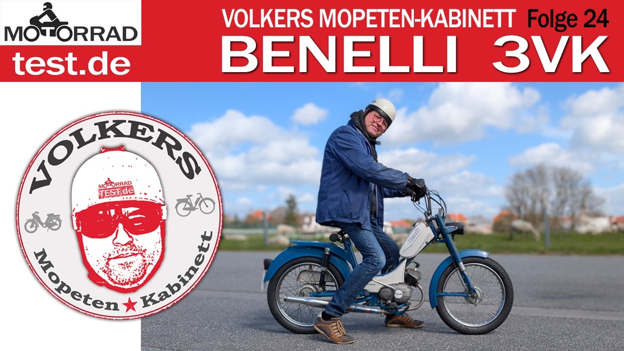 Benelli 3VK | Volkers Mopeten Kabinett Folge #24: Benelli 3VK Bj. 1976 ...
