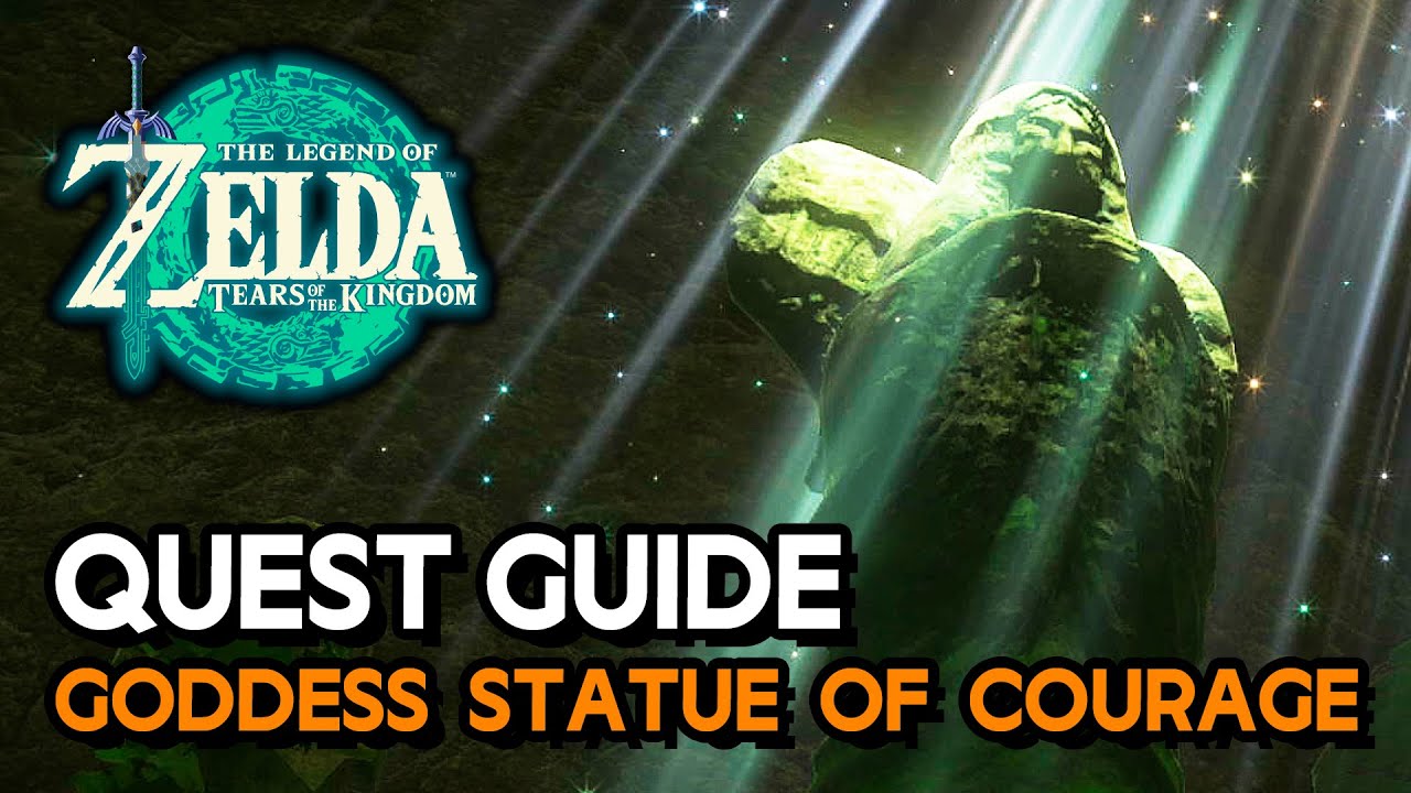 Zelda: Tears Of The Kingdom - Goddess Statue Of Courage (Side Quest ...
