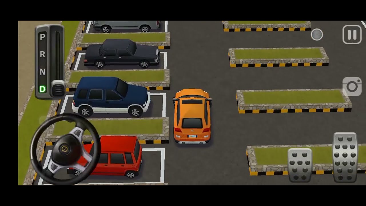 Park in Tilt Direction | Car Games | Narrow Angle | Perpendicular ...