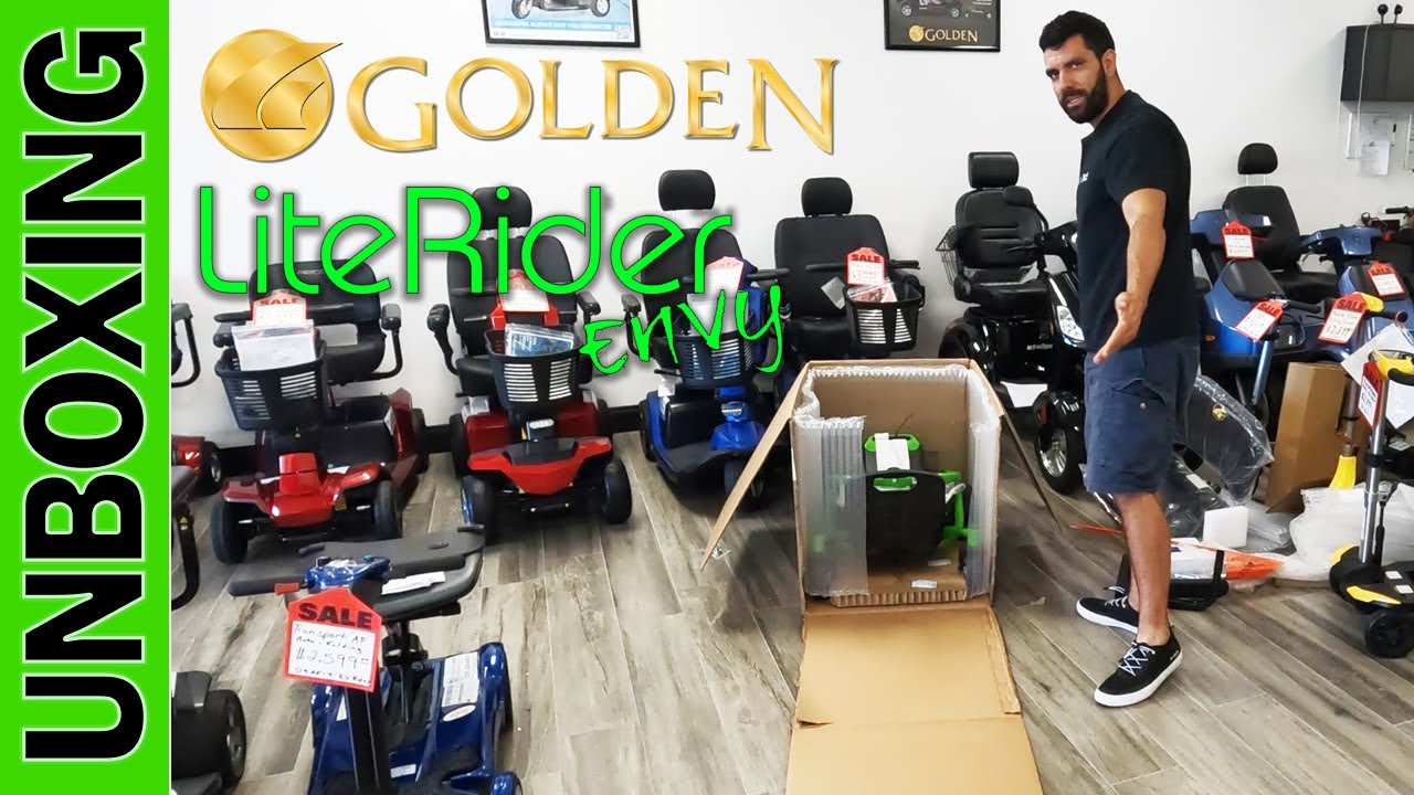 📦Golden Technologies Lite Rider Envy Unboxing Video - YouTube