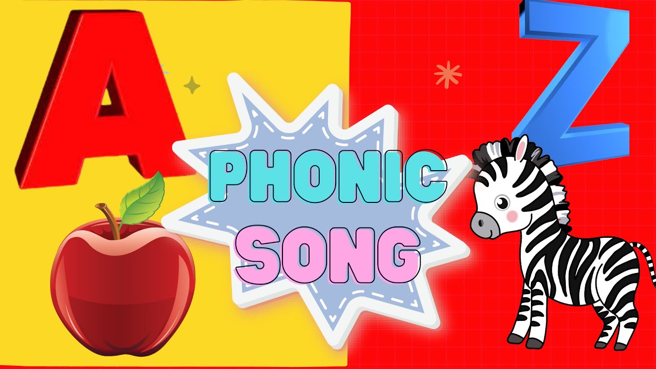 Learn Phonics Sounds of Alphabet - A for Apple to Z for Zebra - Vocals ...